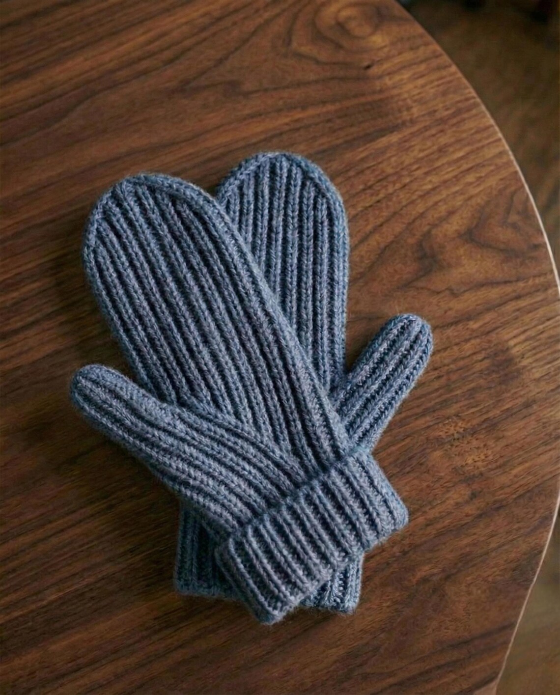 Alpine Rib Mittens Knitting Pattern PDF Instructions for Experienced ...