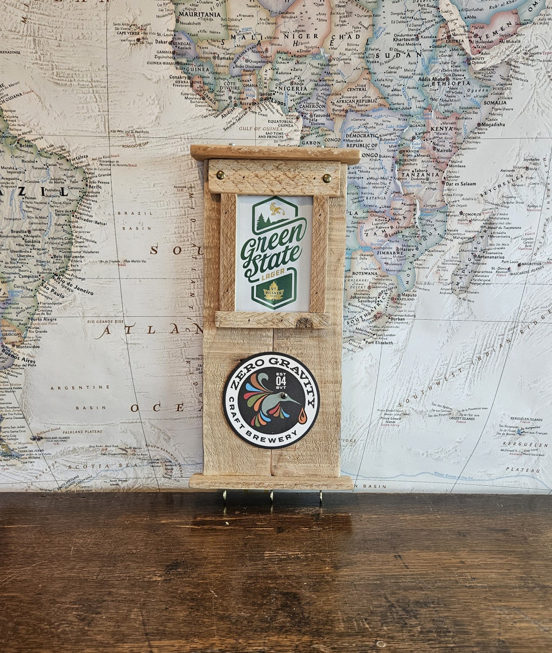 Zero Gravity Key Hook With Reclaimed Pallet Wood - Etsy