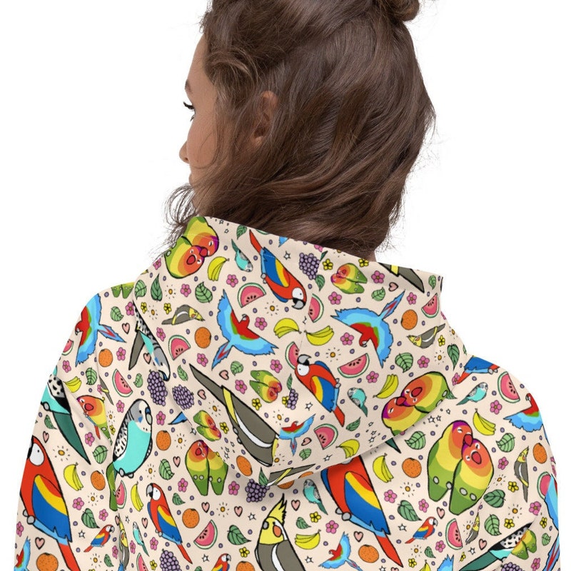 Parrot Hoodie - Etsy