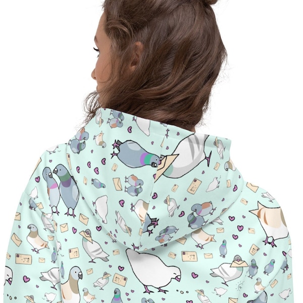 Pigeon Hoodie - Etsy