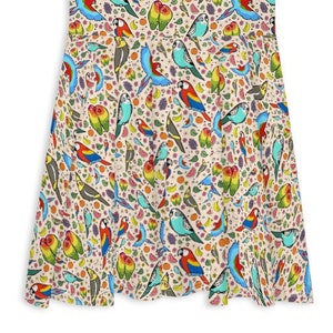 Cute Parrot Skater Dress | Etsy