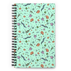 Science Notebook Geek Notebook Science Journal Microbiologist Gift Geek ...