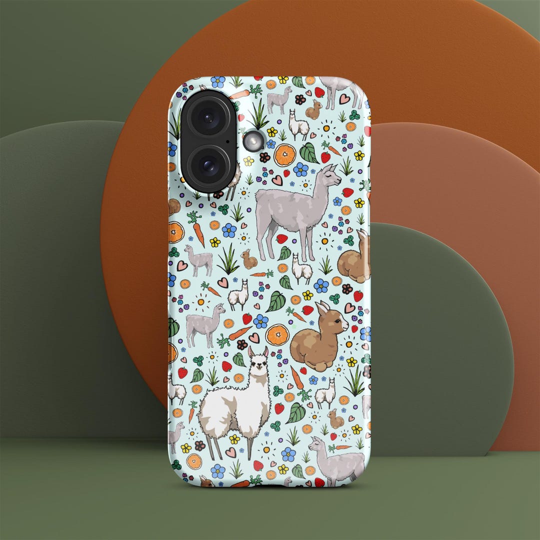 Llama iPhone Case - Etsy