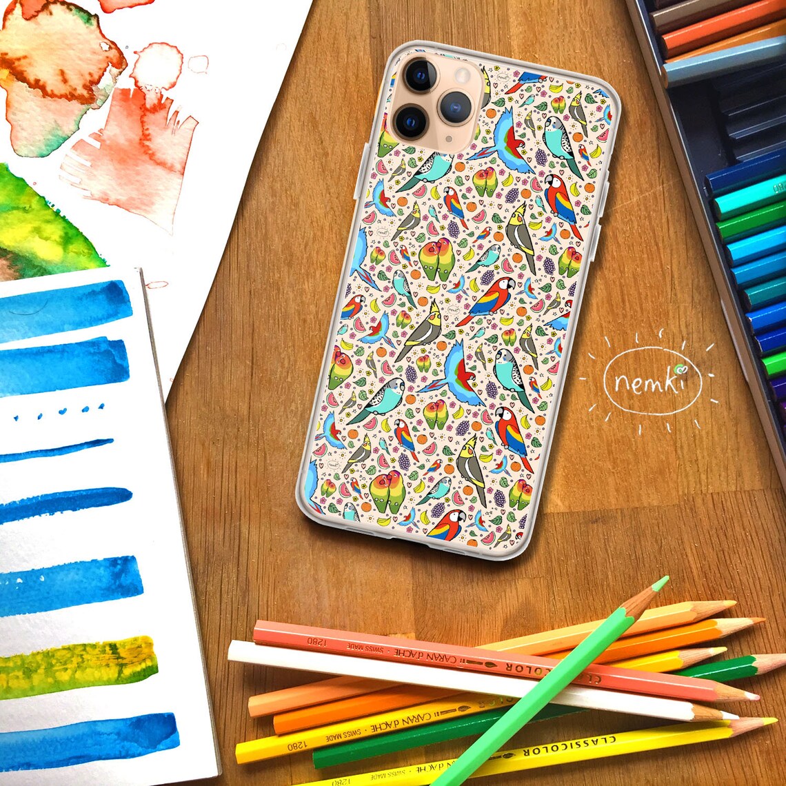 Parrot Iphone Case - Etsy