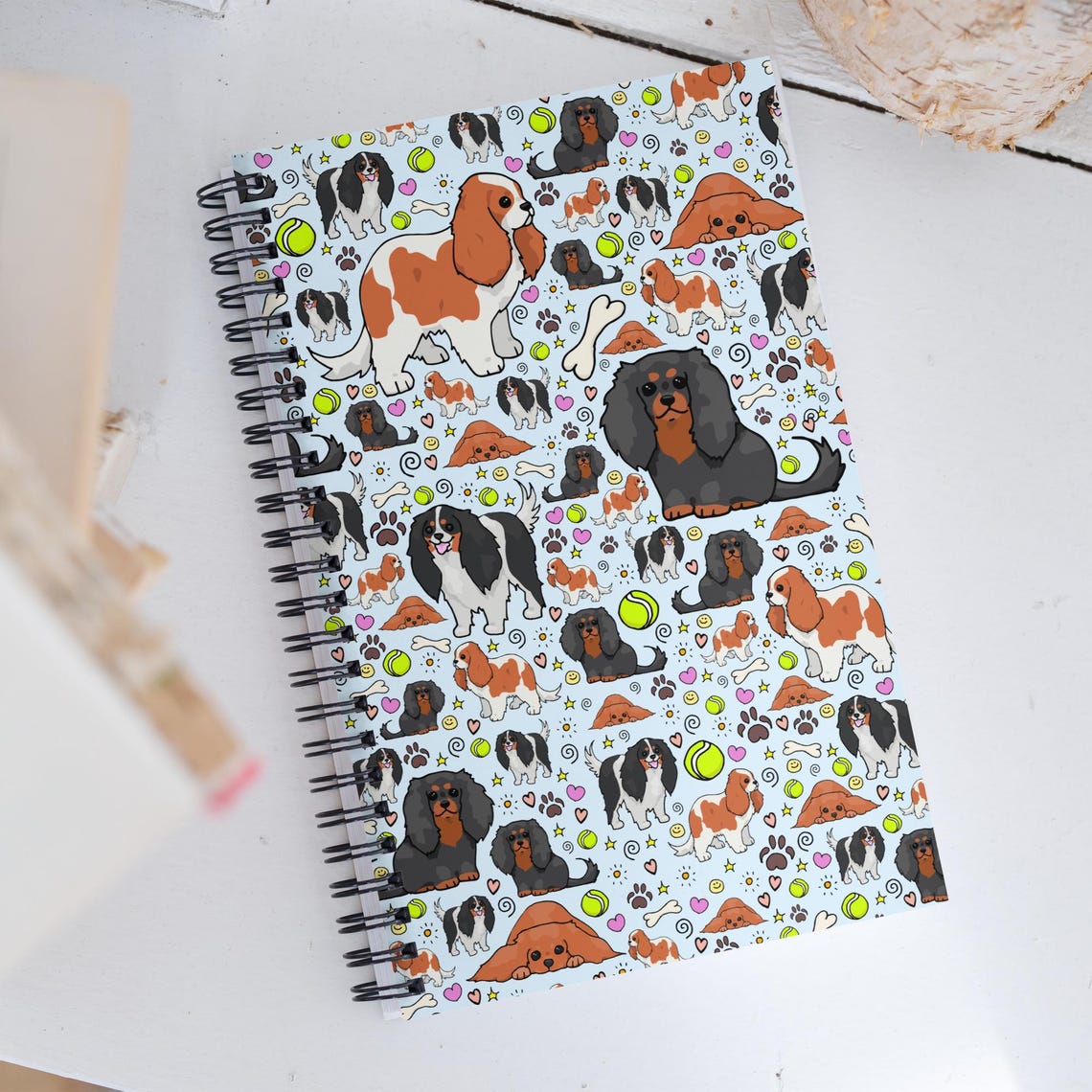 Cavalier King Charles Spaniel Notebook - Etsy