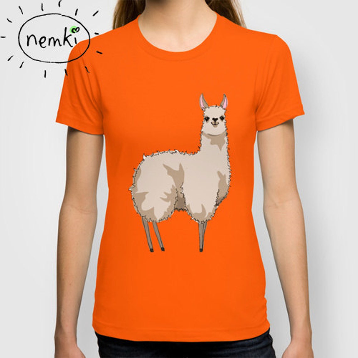 Llama Womens Shirt Llama Mens Shirt Llama Womens Top Llama - Etsy UK