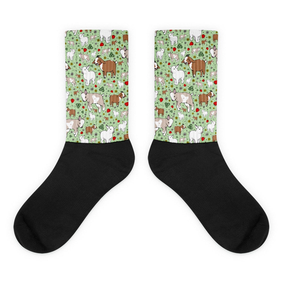 Goat Socks Goat Mens Socks Goat Womens Socks Cute Goat Gift Goats - Etsy