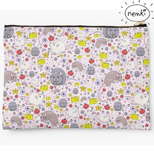 Mouse Zip Pouch Pet Rat Pencil Case Cute Mouse Gifts Fancy Rats Pretty ...