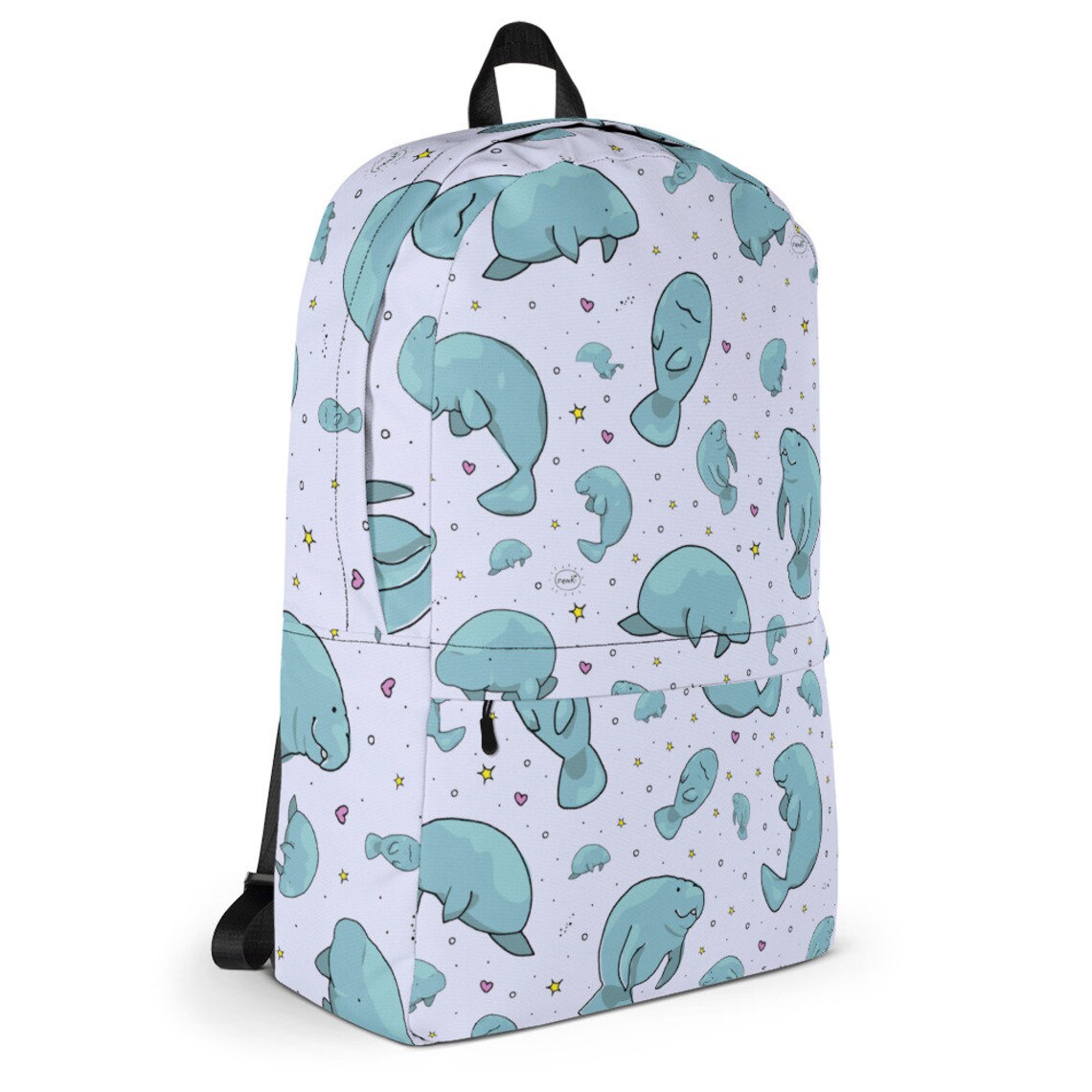 Manatee Backpack Manatees Rucksack Cute Manatee Bag Manatee - Etsy Ireland