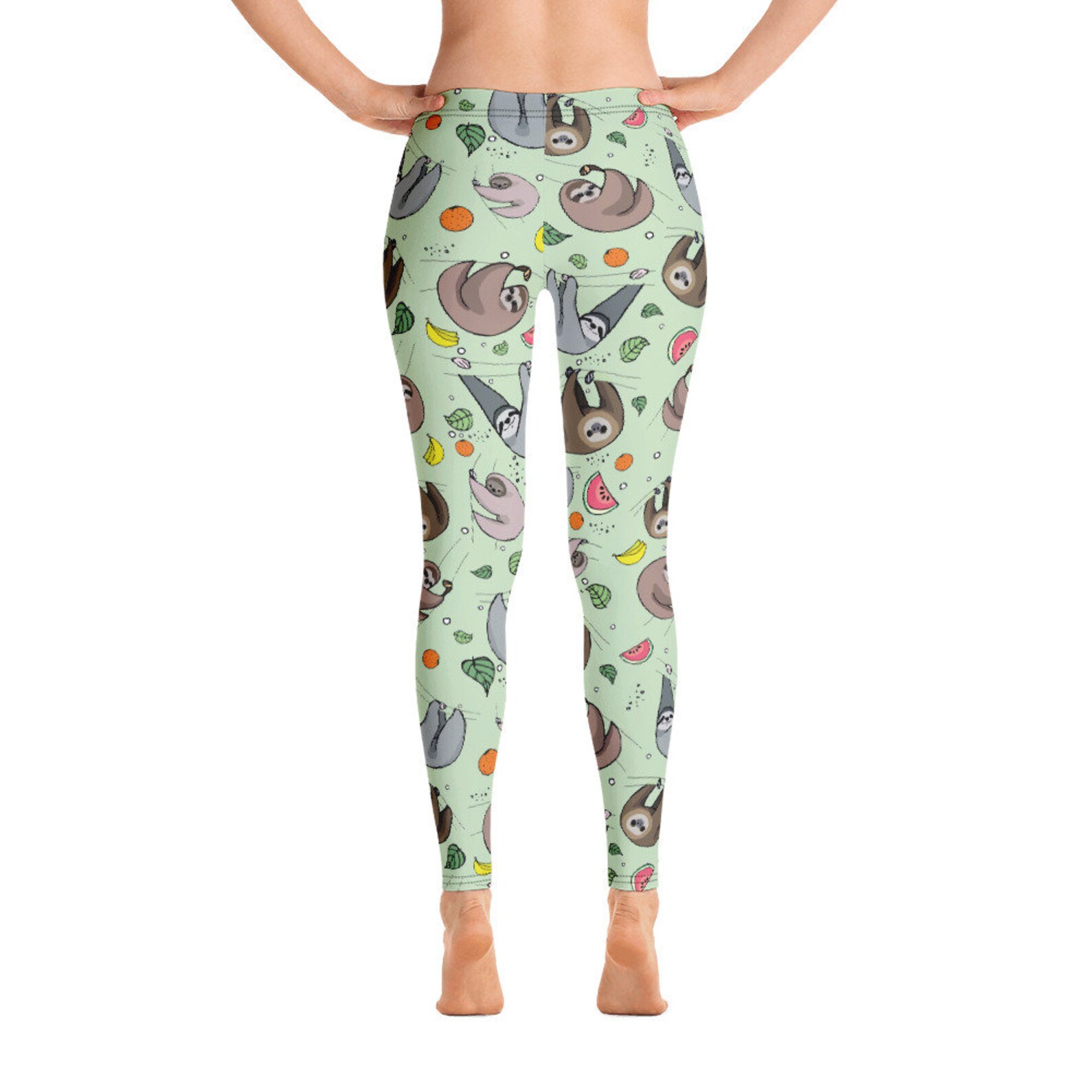 Sloth Leggings - Etsy