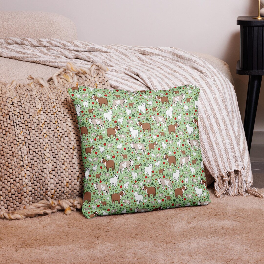 Goat Pillow, Goat Cushion - Etsy