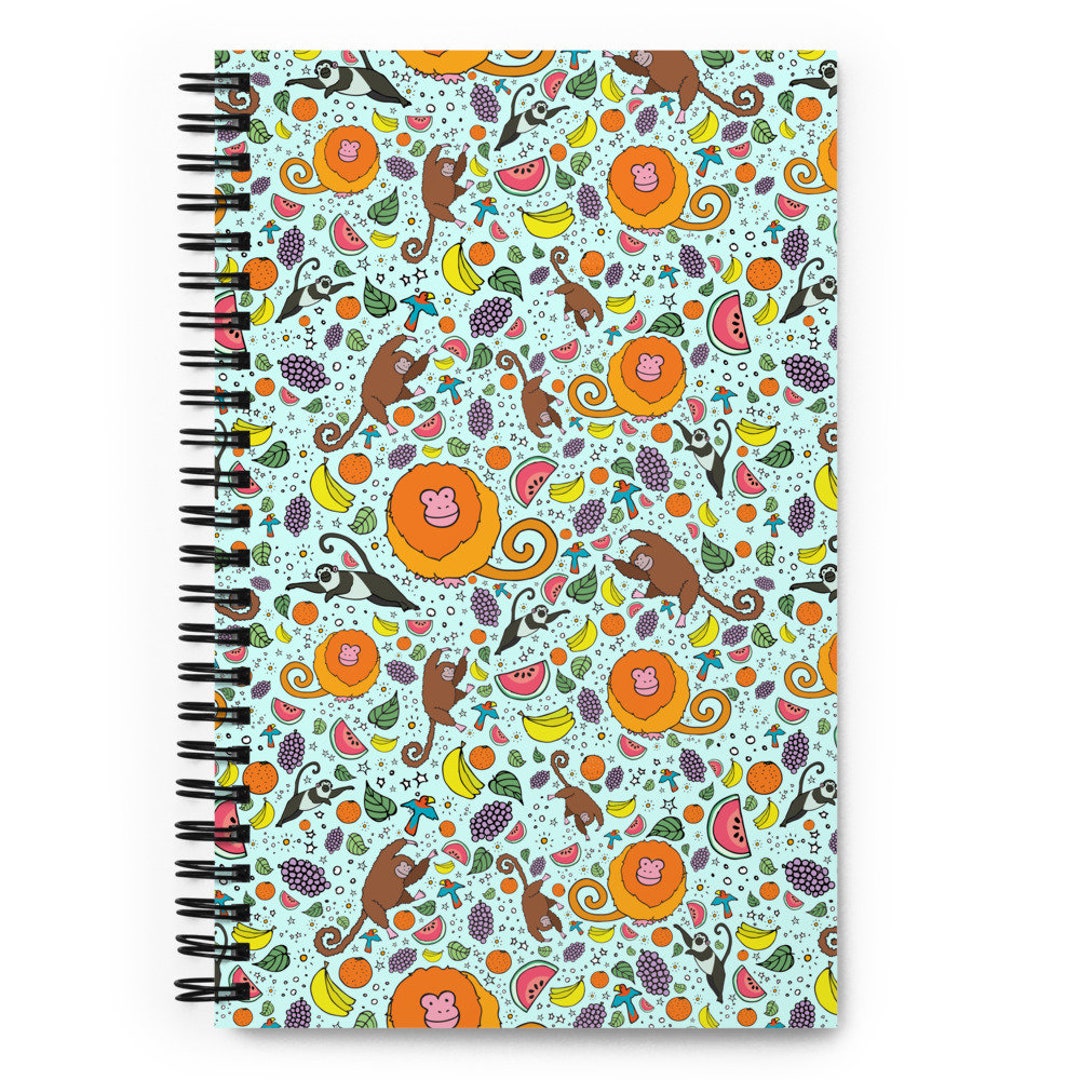 Monkey Notebook Cute Journal Jungle Notebook Tropical Journal - Etsy UK