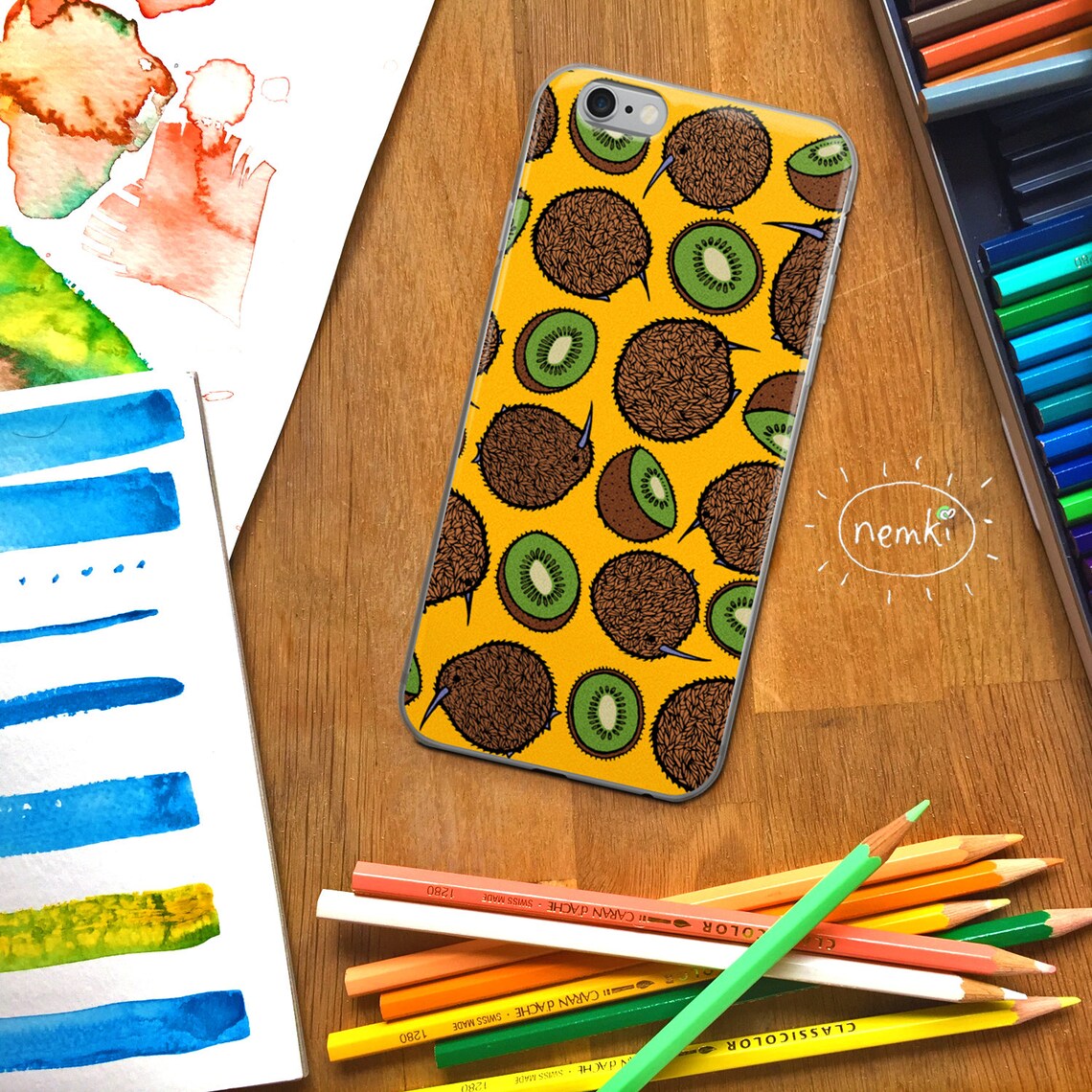 Kiwi Phone Case for Iphone or Samsung - Etsy UK