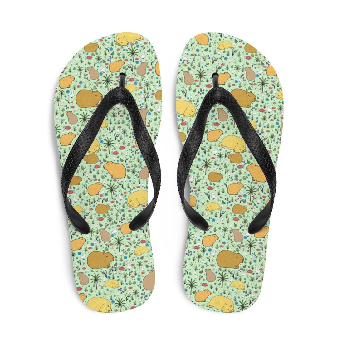 Capybara Flip-flops - Etsy