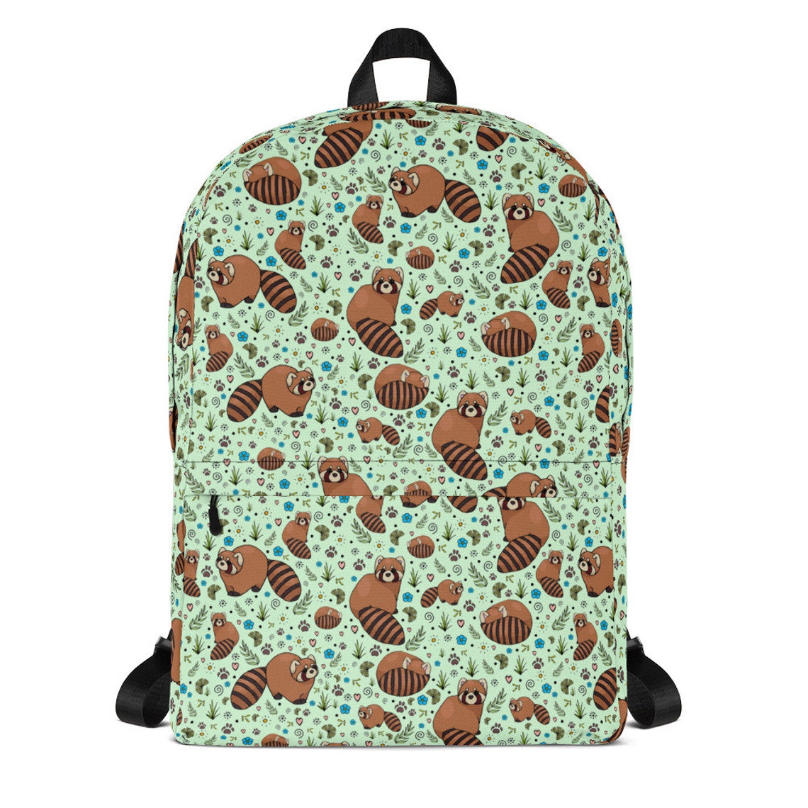 Cute Red Panda Backpack Red Pandas Backpack Red Panda Rucksack | Etsy