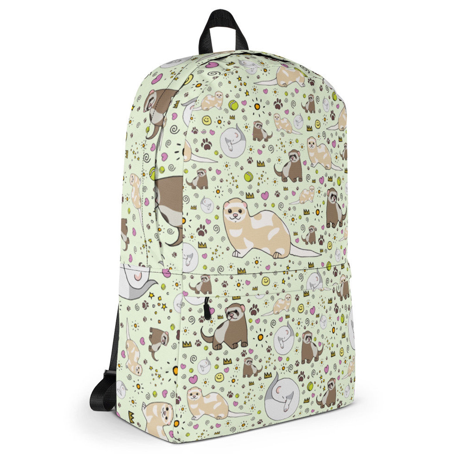 Cute Ferret Backpack Ferret Bag Ferret Rucksack - Etsy