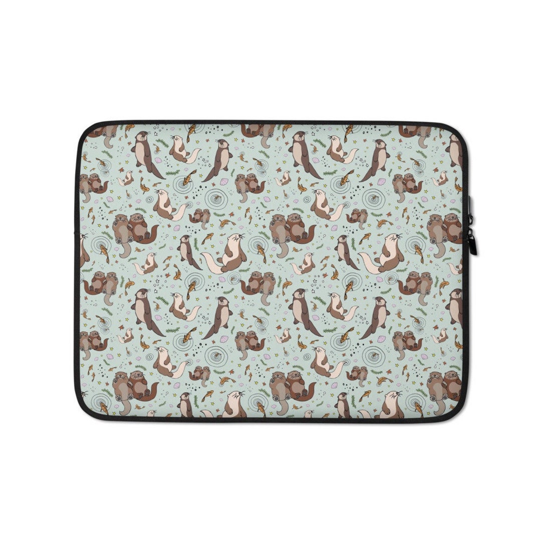 Sea Otter Laptop Sleeve, Sea Otter Laptop Case - Etsy