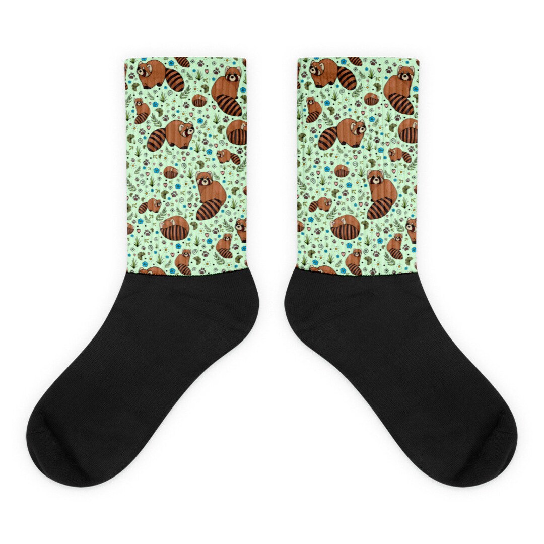 Red Panda Socks Red Panda Mens Socks Red Panda Womens Socks Red Panda ...