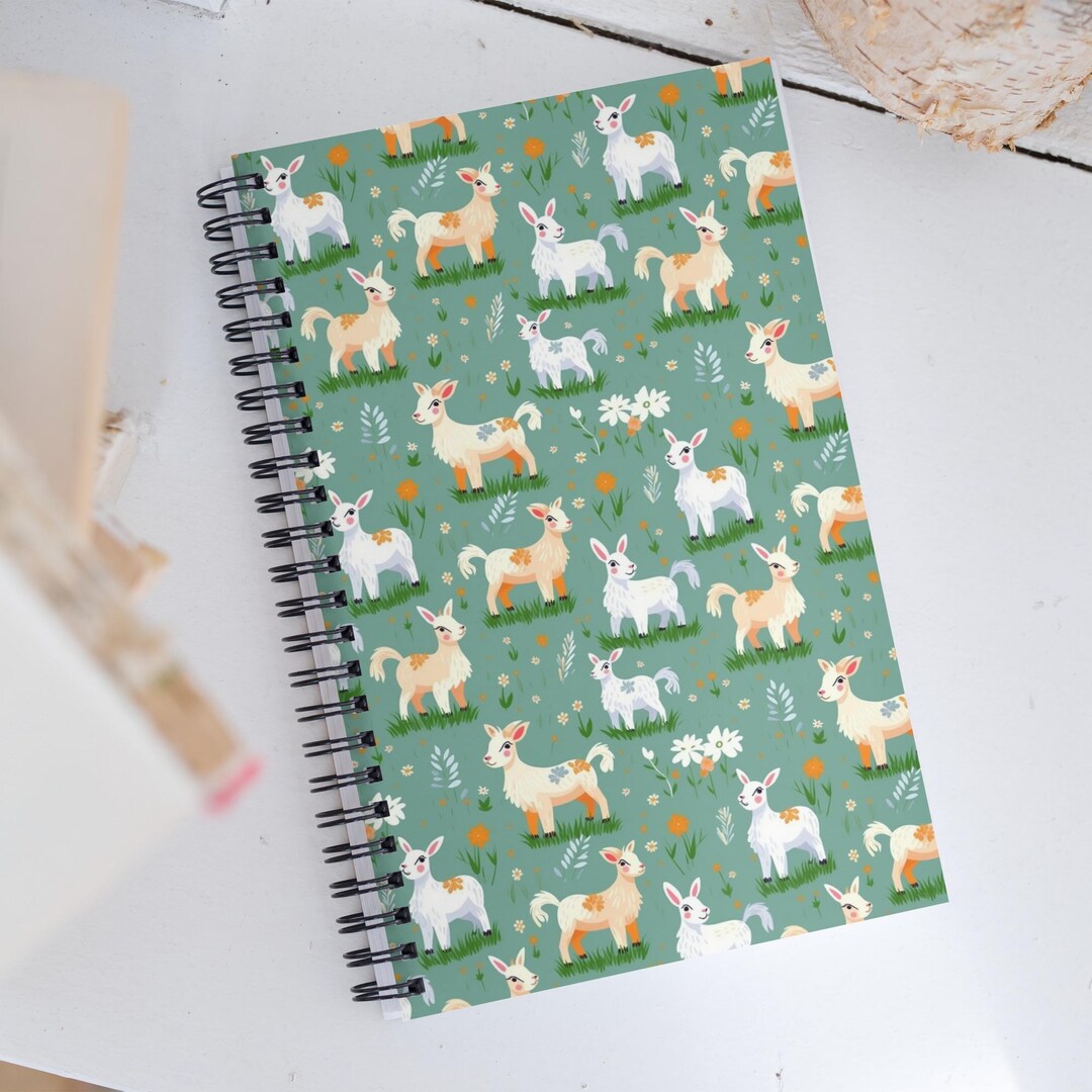 Cute Goat Notebook - Etsy