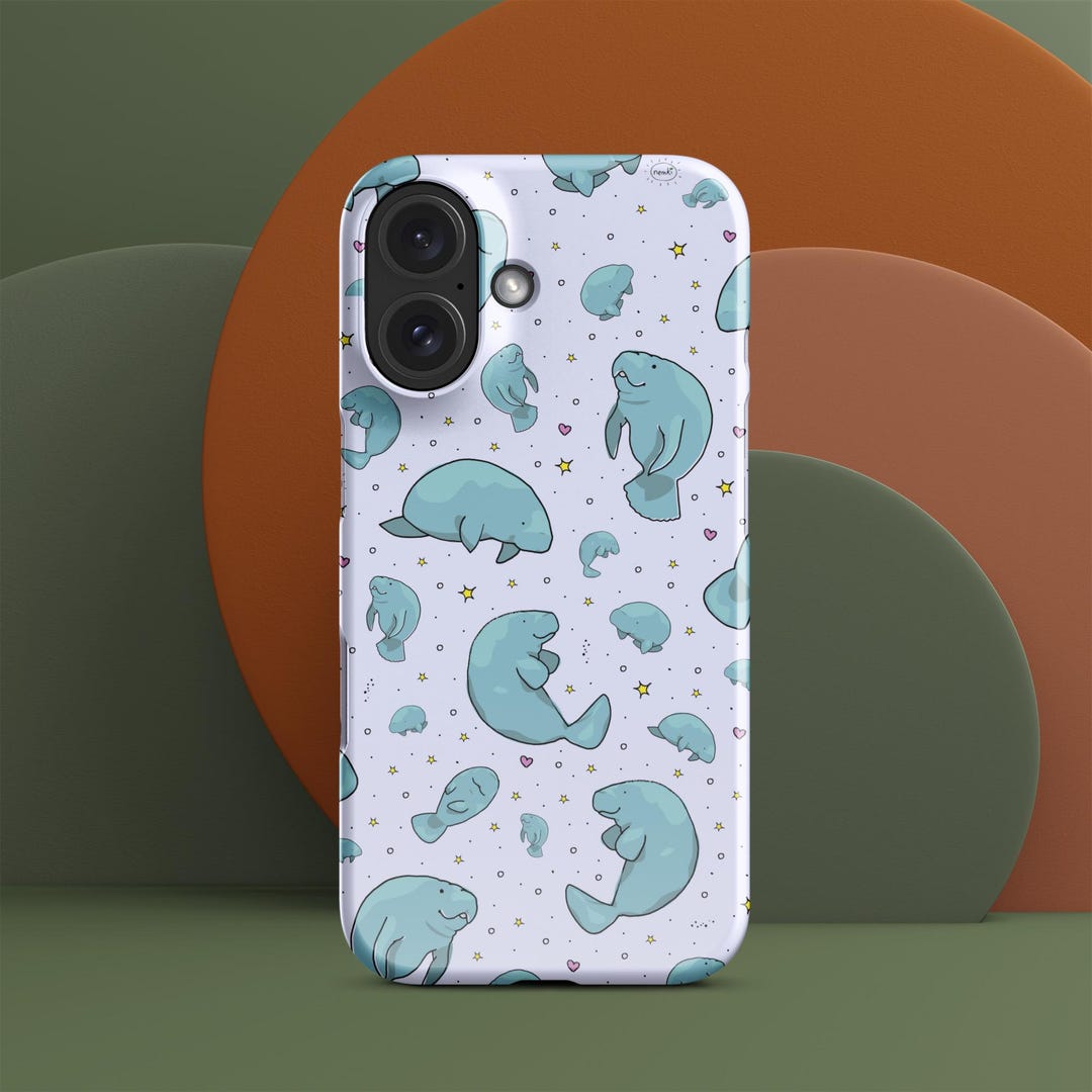 Manatee iPhone Case - Etsy