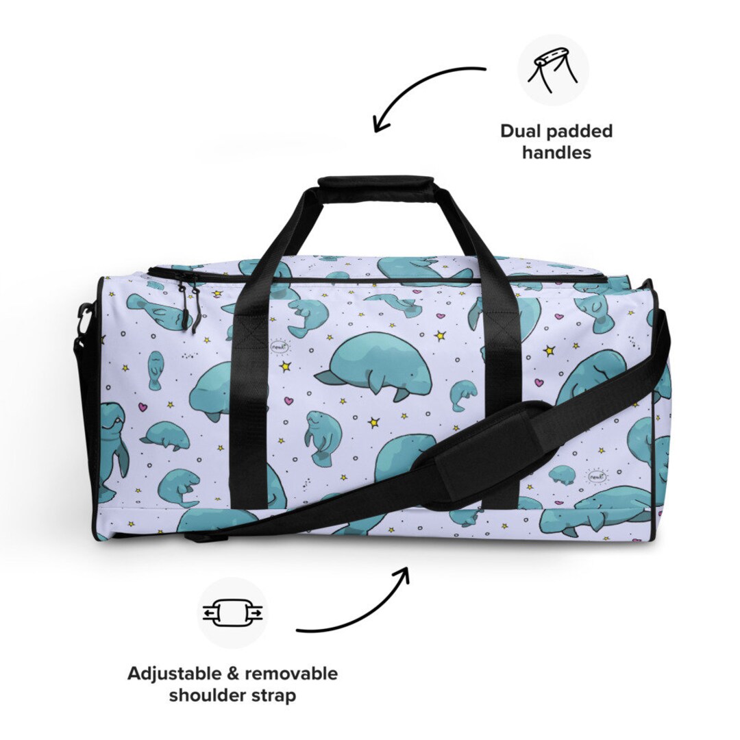 Manatee Duffel Bag - Etsy