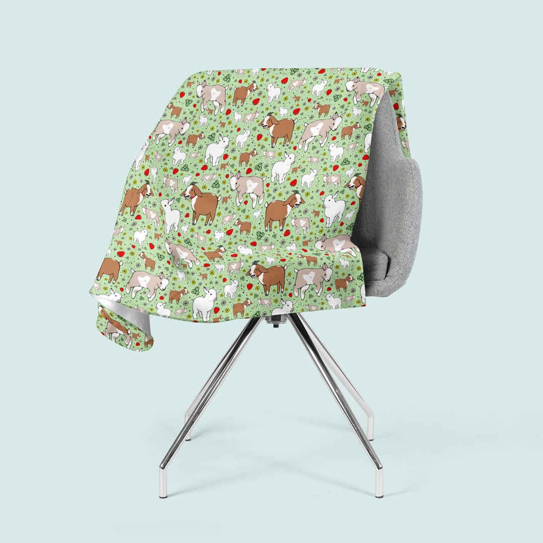 Goat Throw Blanket 50'' X 60'' or 80'' X 60'' - Etsy