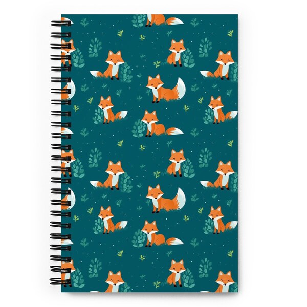 Fox Notebook - Etsy