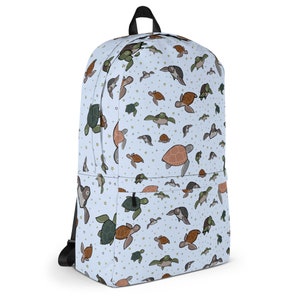 Sea Turtle Backpack Turtles Rucksack Cute Turtle Bag Turtle Gift Back ...