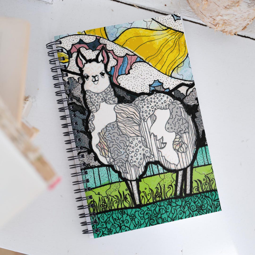 Llama Notebook - Etsy