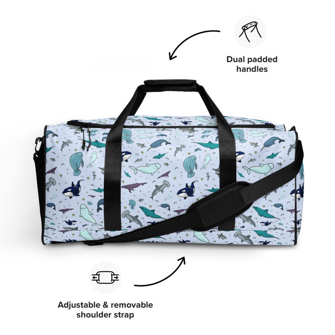 Ocean Animals Duffel Bag - Etsy