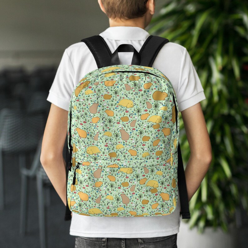 Cute Capybara Backpack - Etsy