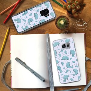 Cute Manatee Phone Case for iPhone or Samsung - Etsy