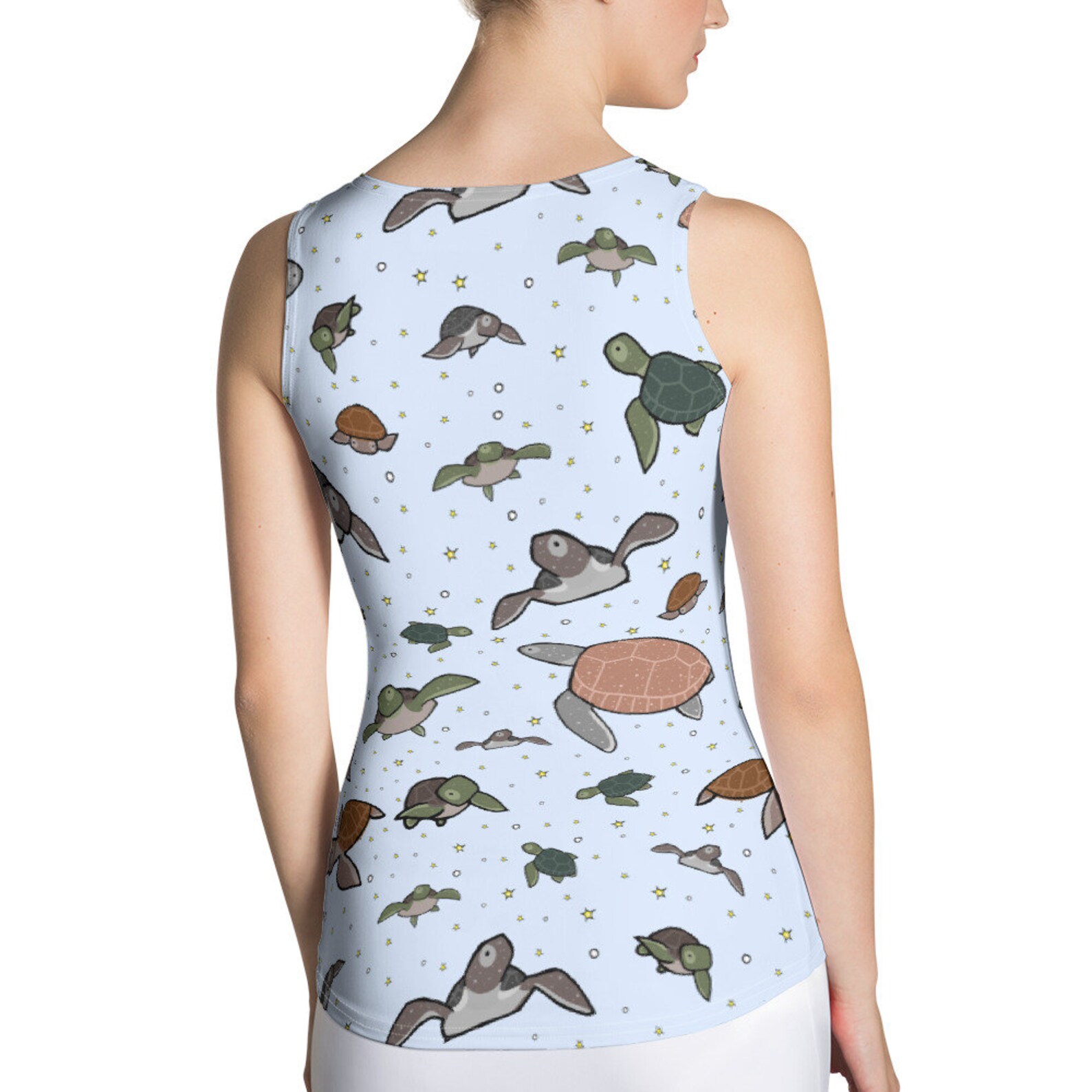 Sea Turtle Tank Top - Etsy