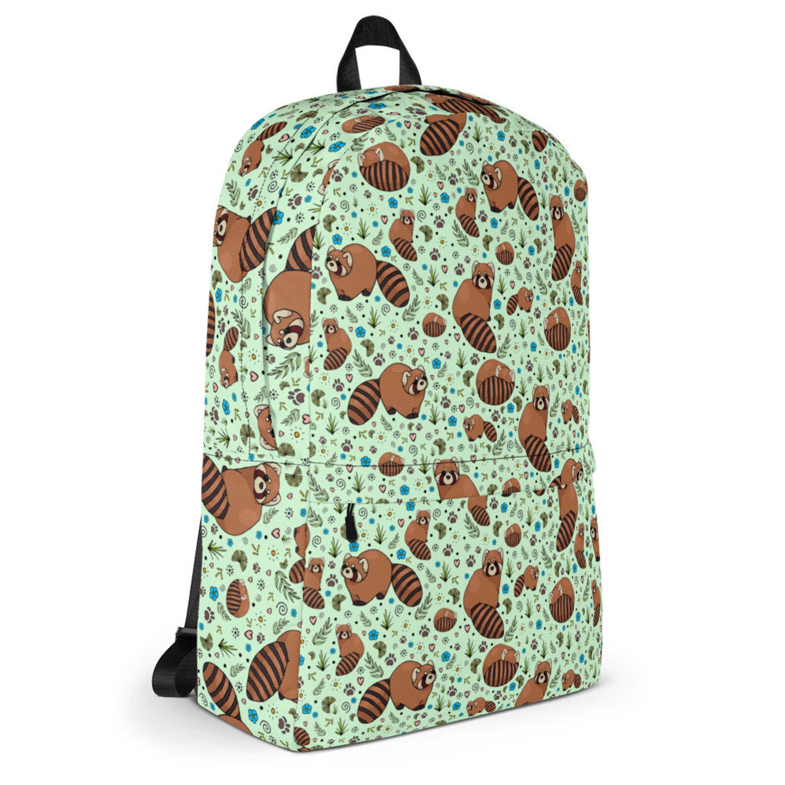 Cute Red Panda Backpack Red Pandas Backpack Red Panda Rucksack | Etsy