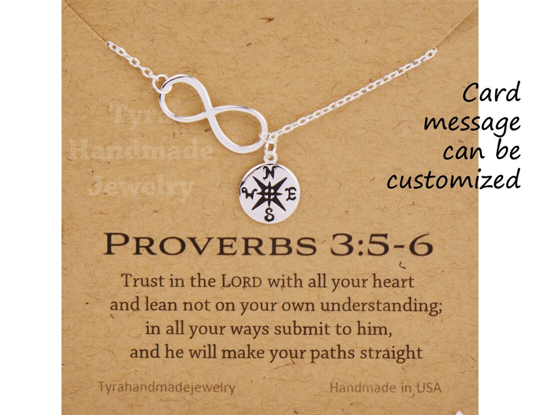 Infinity Compass Necklace,infinity Lariat Y Necklace,compass Necklace ...