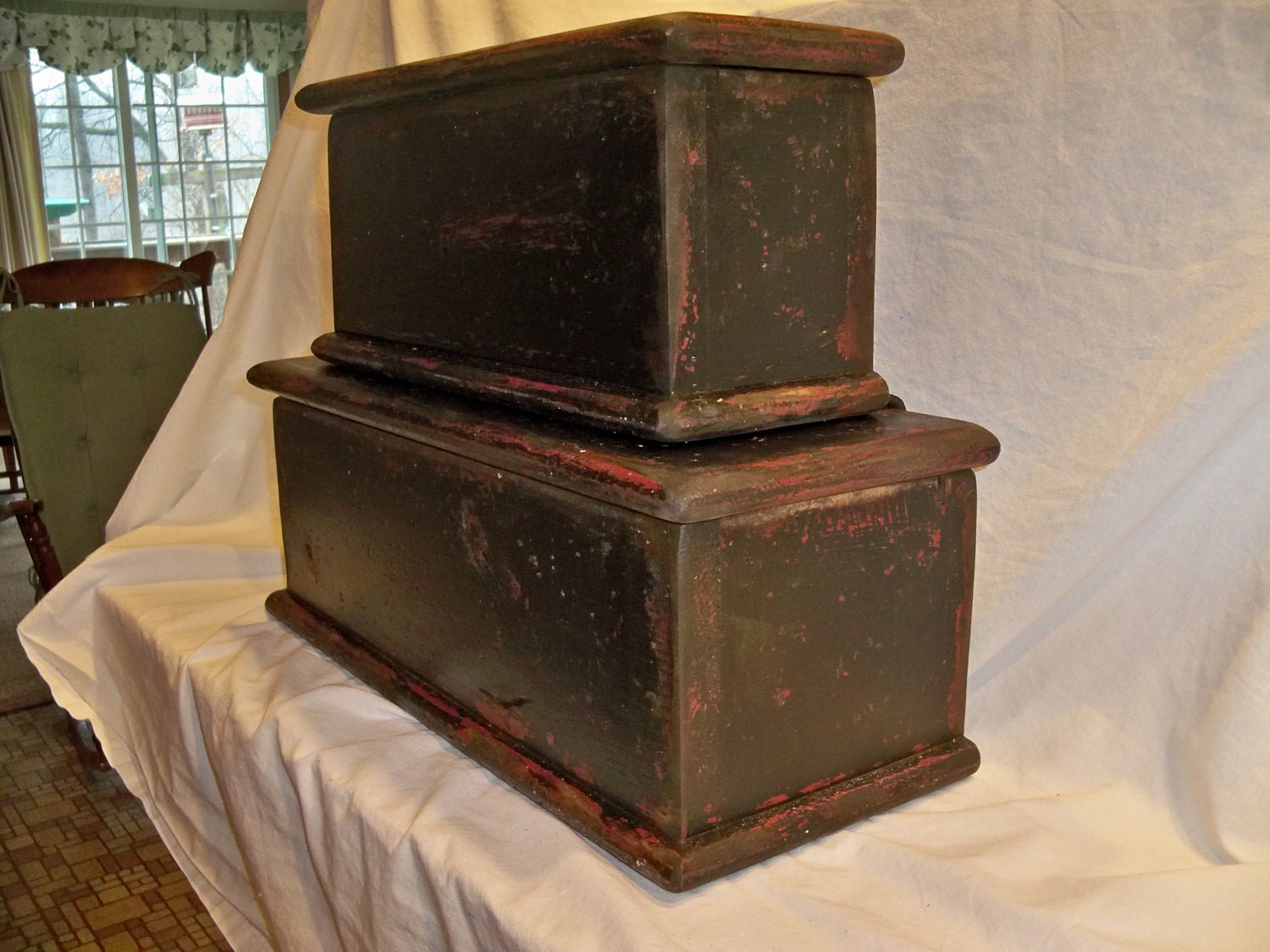 Paducah Box Primitive Stacked - Etsy