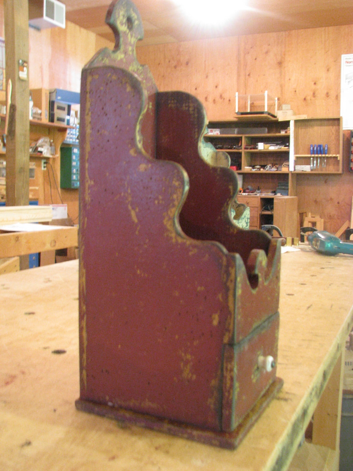 Dover Pipe Box With Drawer | Etsy