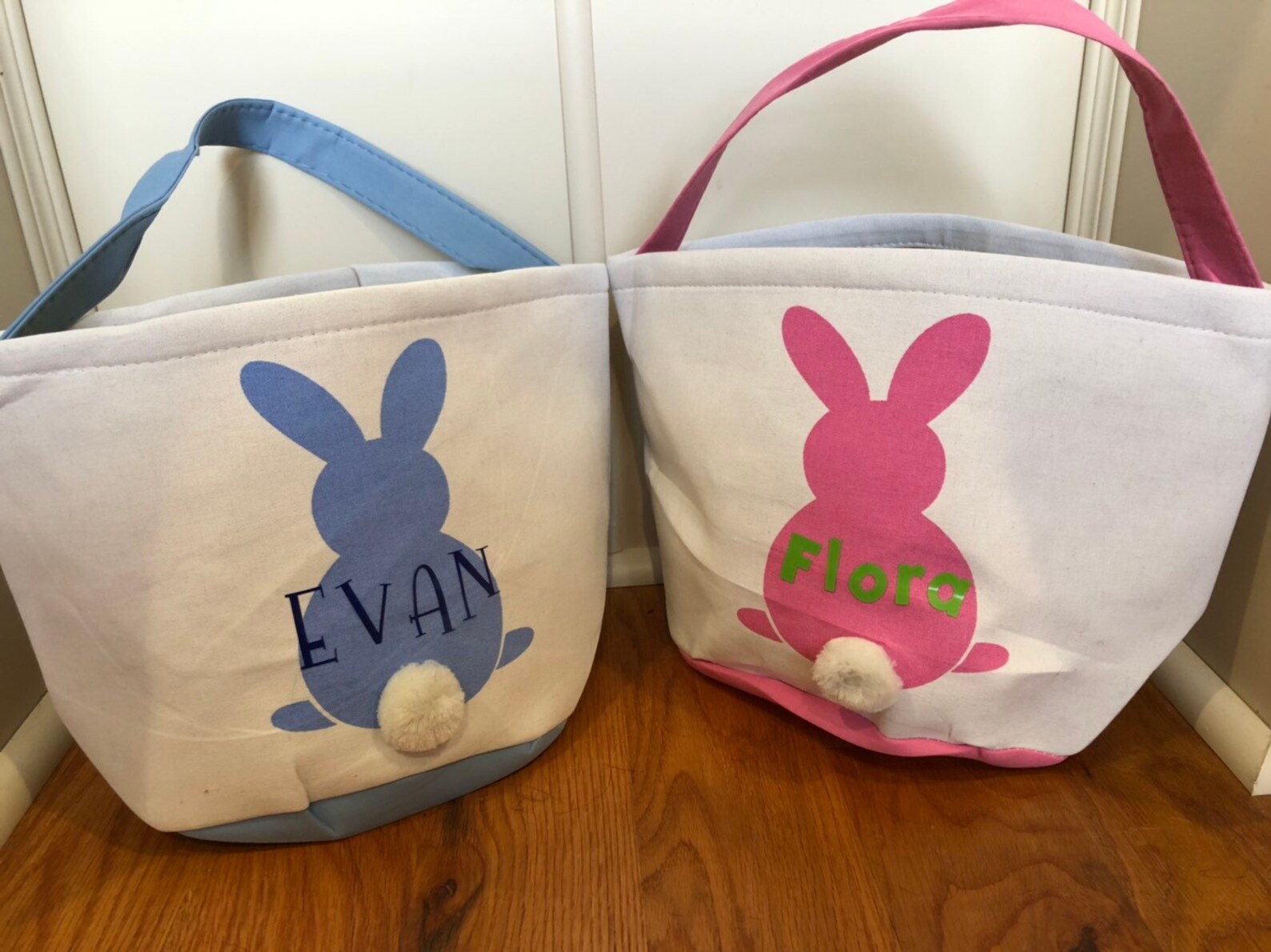 Custom Easter Pail- Easter Bucket- Easter Bag- Personalized Easter Pail ...
