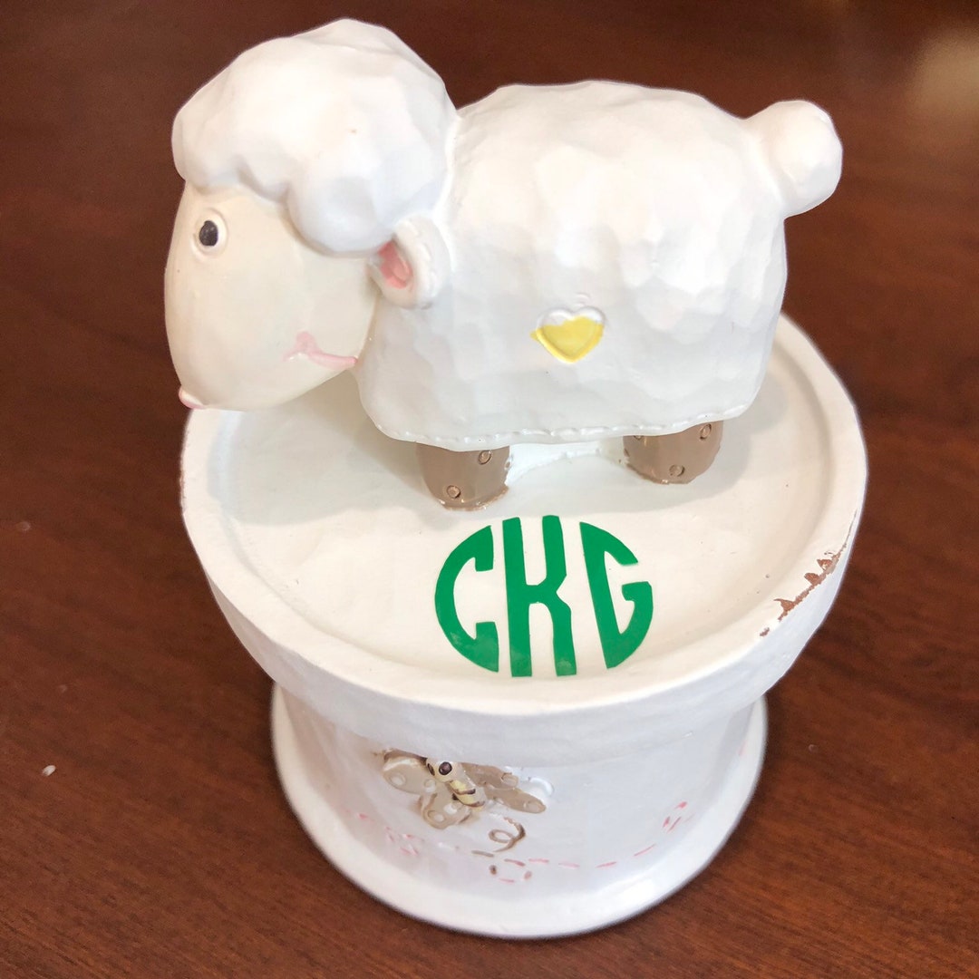 Baby Keepsake Box- Baby First Lock of Hair Box- First Tooth Box ...