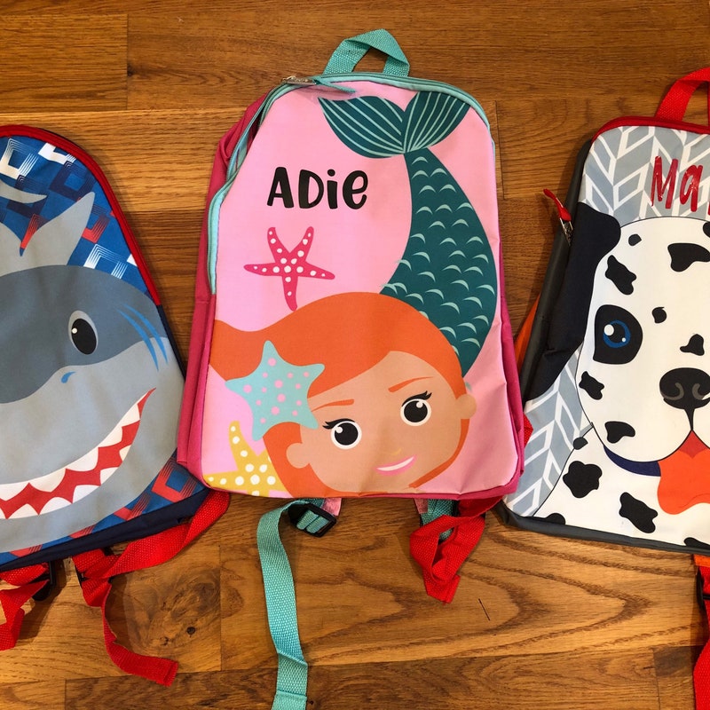 Shark Bookbag - Etsy