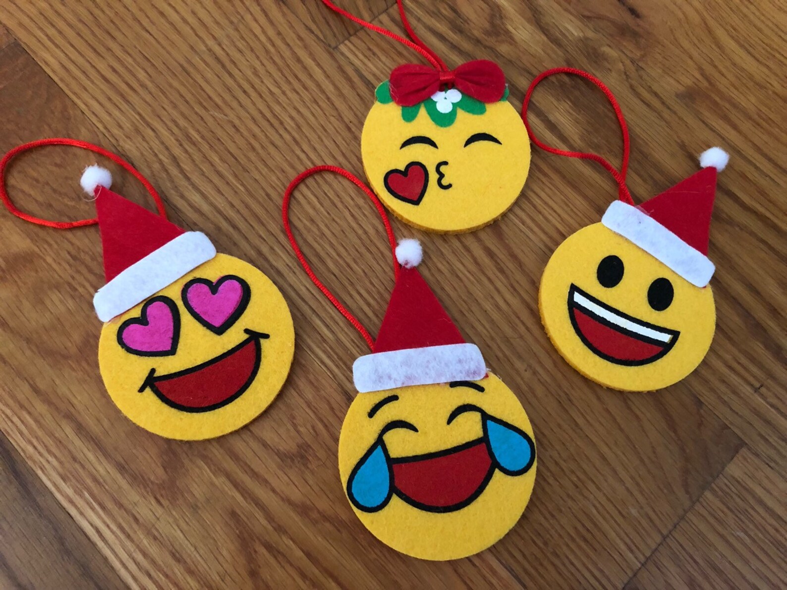 Smiley Face Ornament- Childs Ornament- Personalized Kids Ornament- Kids ...