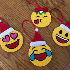 Smiley Face Ornament- Childs Ornament- Personalized Kids Ornament- Kids ...