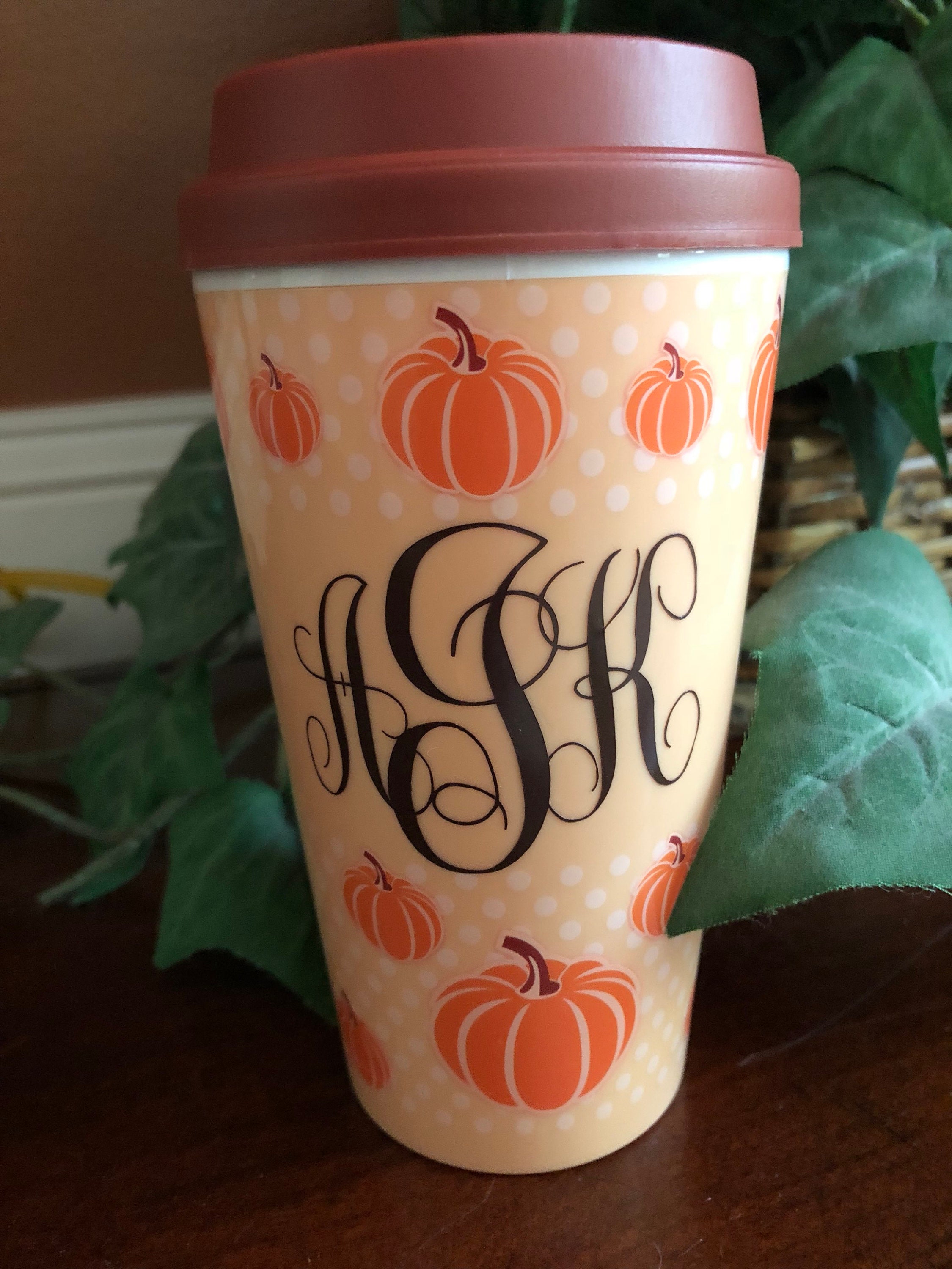 Fall travel mug fall coffee travel tumbler travel mug fall | Etsy