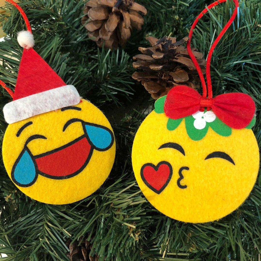 Smiley Face Ornament- Childs Ornament- Personalized Kids Ornament- Kids ...