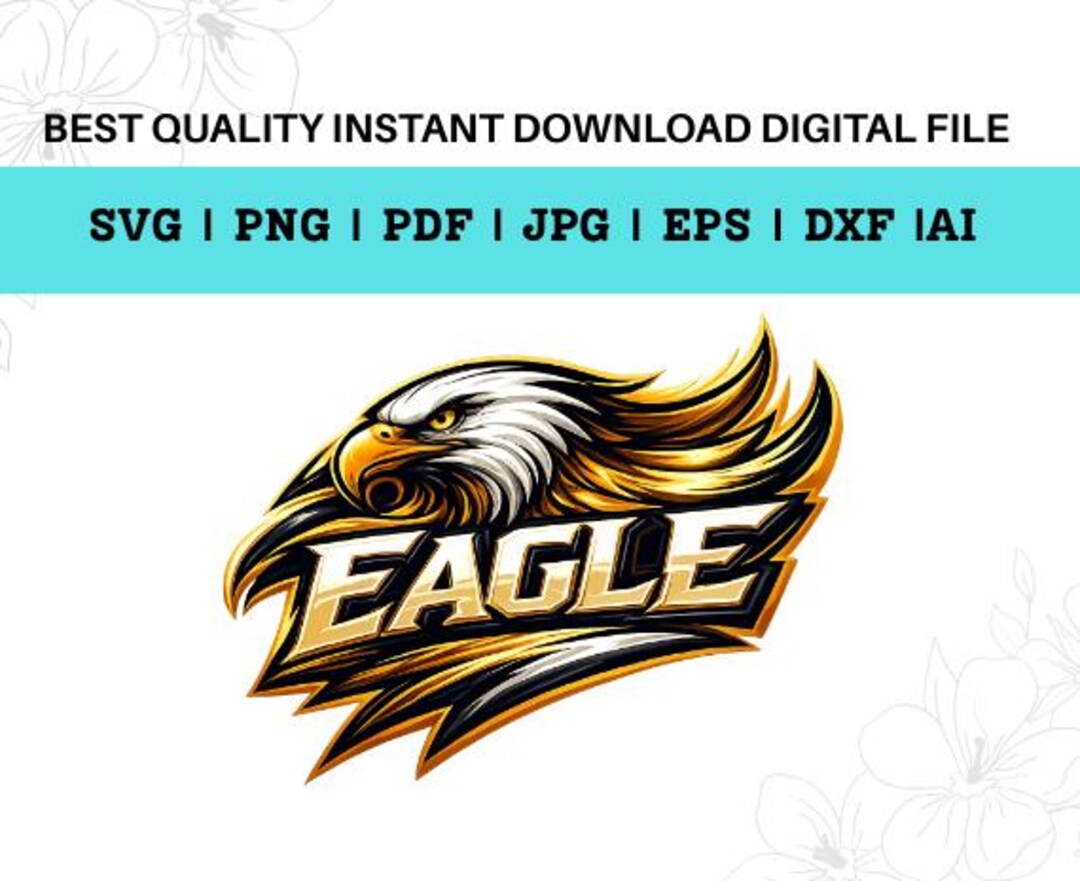 Eagle SVG PNG DXF | Eagle Digital Design | Cut File for Cricut ...