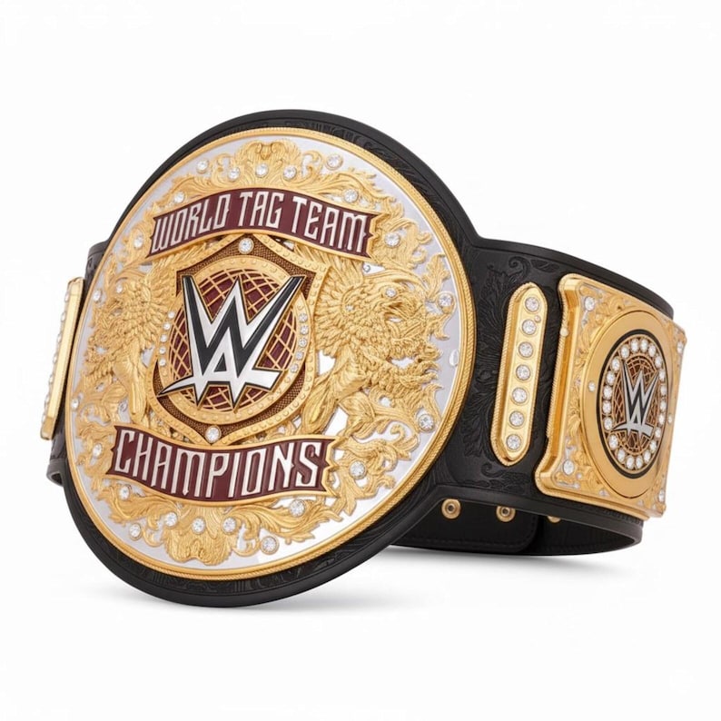 WWE World Tag Team Championship Replica Belt - Full Size Adult ...