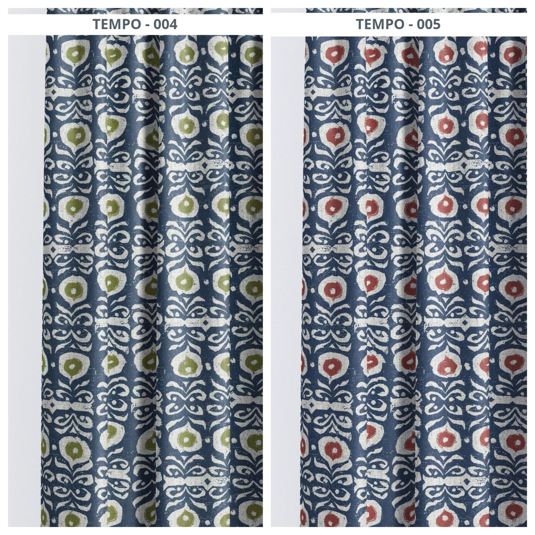 Floral Print Fabric by Yard for Upholstery, Sofa, Chairs, Bench Seat ...