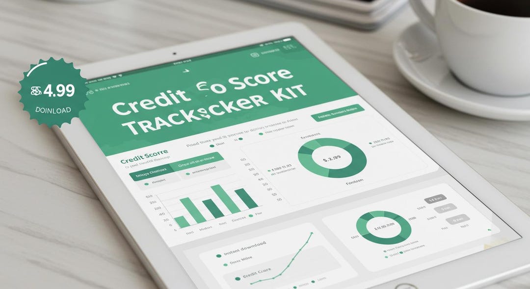 Credit Score Tracker Kit Dispute Letters Progress Tracker DIY Credit ...
