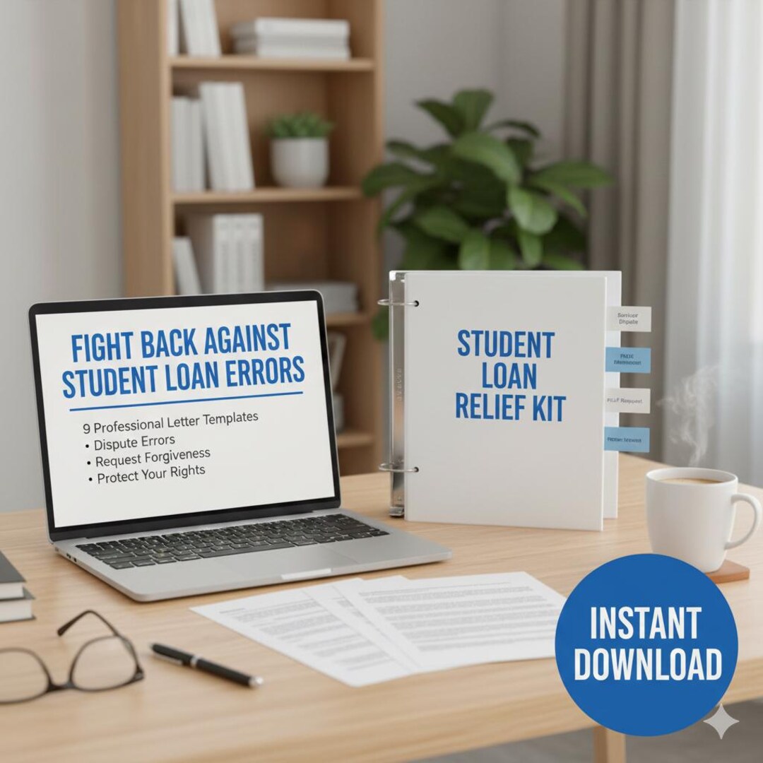 Student Loan Dispute Letter Kit | Servicer Dispute | PSLF ...
