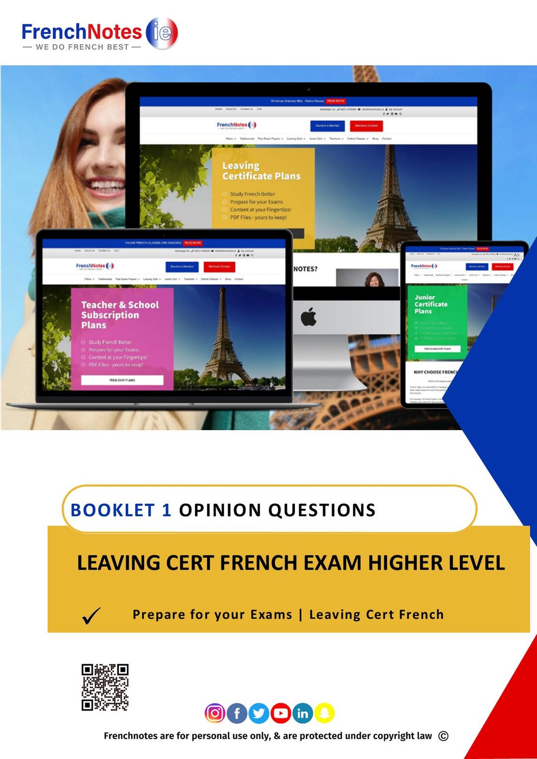 Leaving Cert French Opinion Questions – Higher Level | Written Section ...